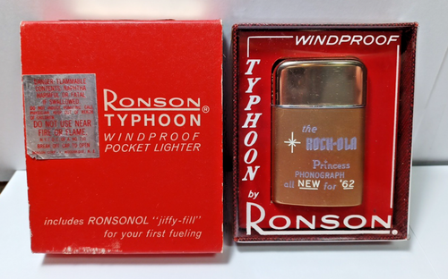 1962 MIB Ronson Typhoon Rock-Ola Princess Juke Box Lighter JGBx28 | eBay