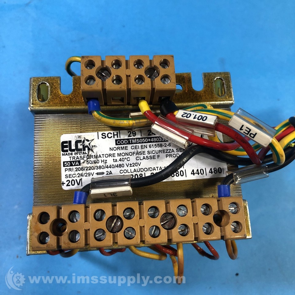 ELCA TMS050+480333 Transformer, 50 VA, Class E, 230/400/460V USIP | eBay
