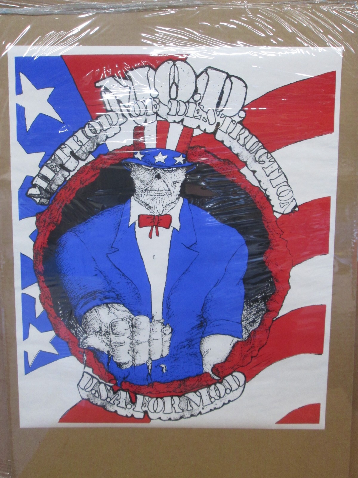 vintage USA for MOD poster method of destruction U.S.A. M.O.D. 18399 | eBay