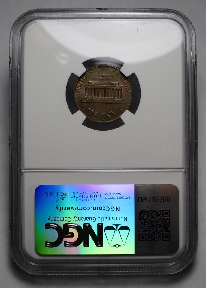 1976 Lincoln Cent (1 Cent), Mint Error Foreign/Underweight Planchet NGC ...