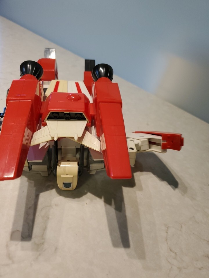 Vintage 1985 G1 Transformers Complete* Jetfire w/10 Repro Clips! Read ...