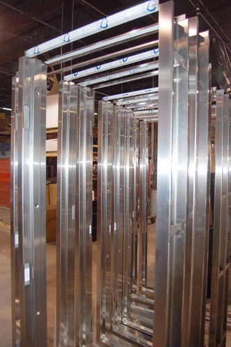 Eliason Reinforced Stainless Steel Door Frame 6-0x7-0x8-1/4 Cased Open ...