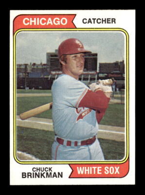 1974 Topps #641 Chuck Brinkman Chicago White Sox EX-MT Baseball Card ...
