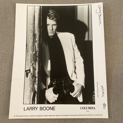 Larry Boone Press Photo 8x10”. | eBay