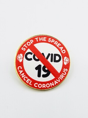 CANCEL CORONA Lapel Pin | eBay
