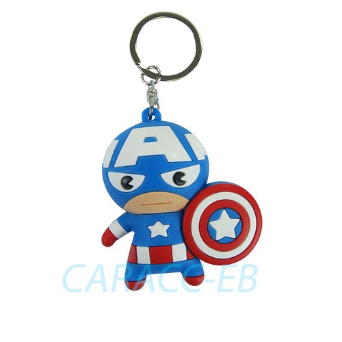 New Marvel Superhero Figural KeyChain Series 1 & Series 2 3-D ...
