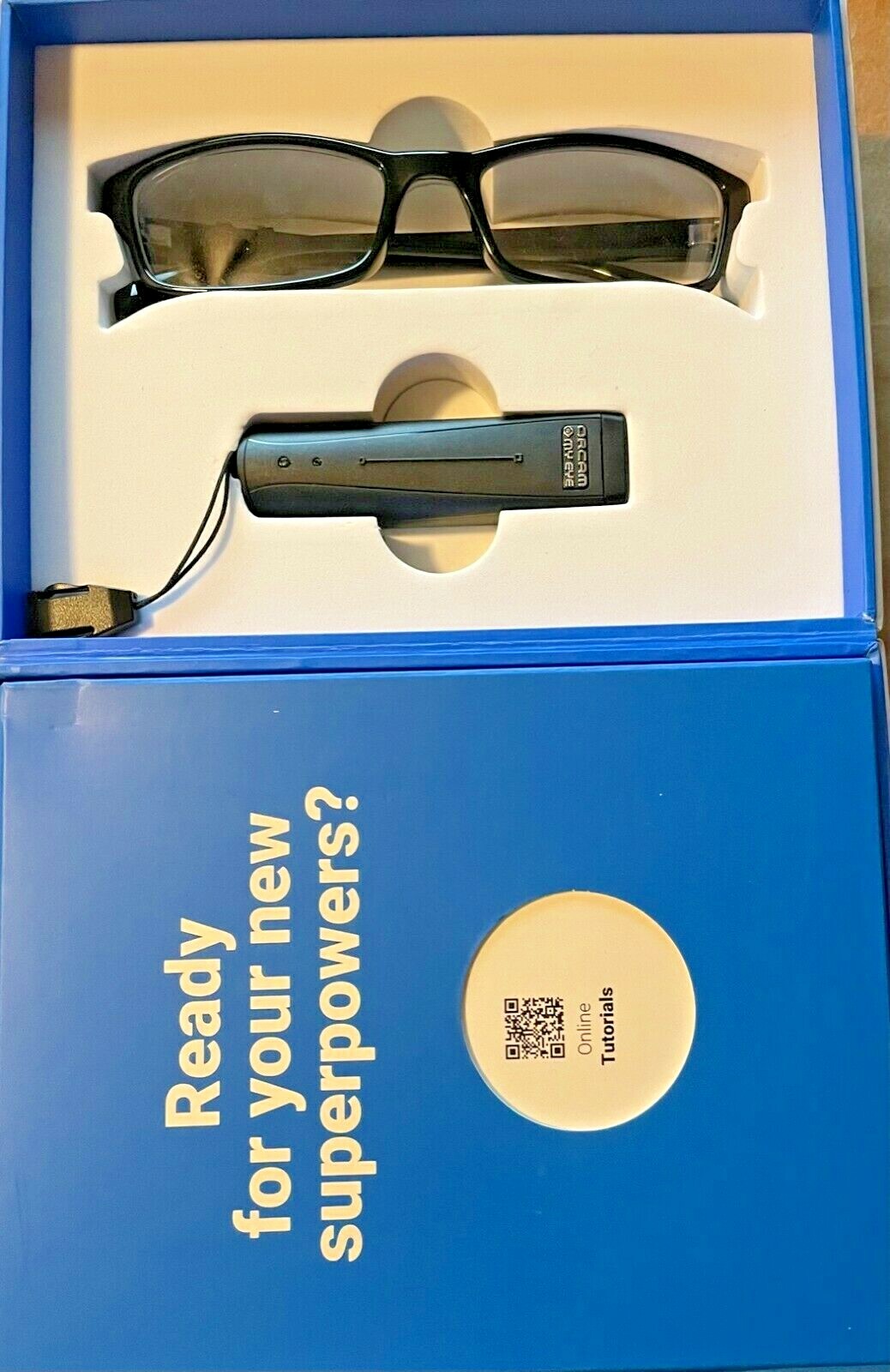 Orcam My Eye 2.0 Hands Free OCR text reader facial recog. bills colors ...