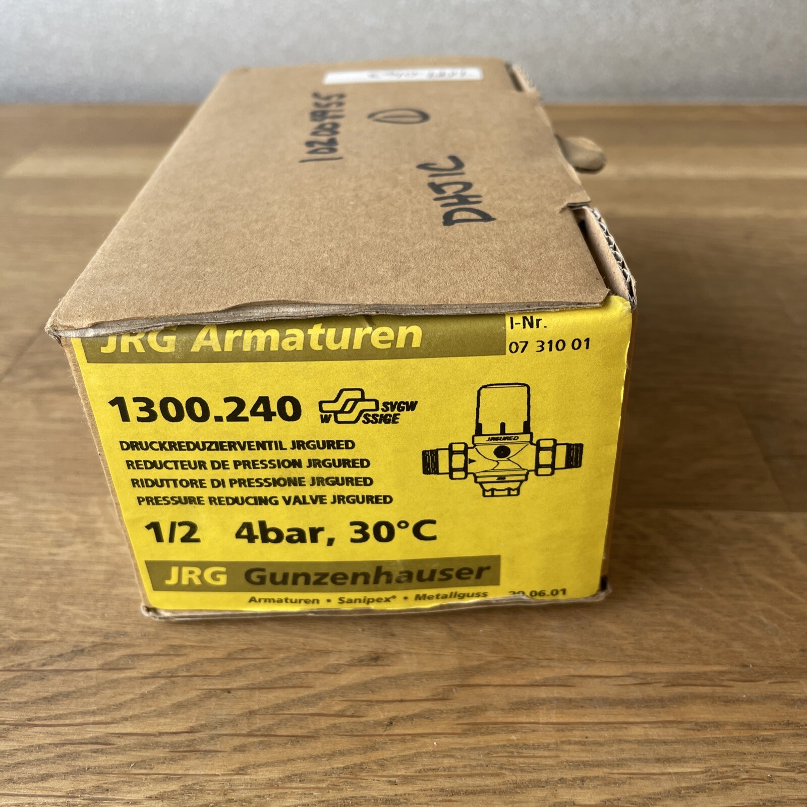 JRG ARMATUREN 1300.240 1/2 4bar 30° PRESSURE REDUCING VALVE | eBay