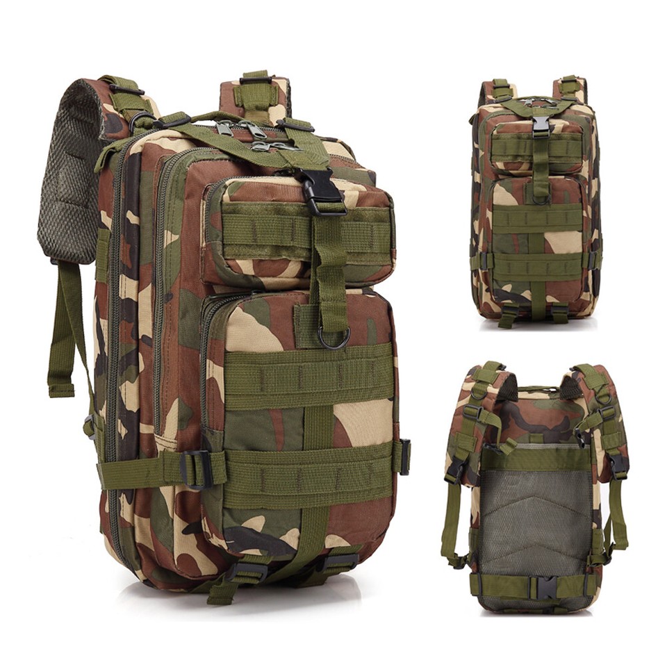 Military Camping Backpack Tactical Molle Travel Bags Outdoor Camping ...