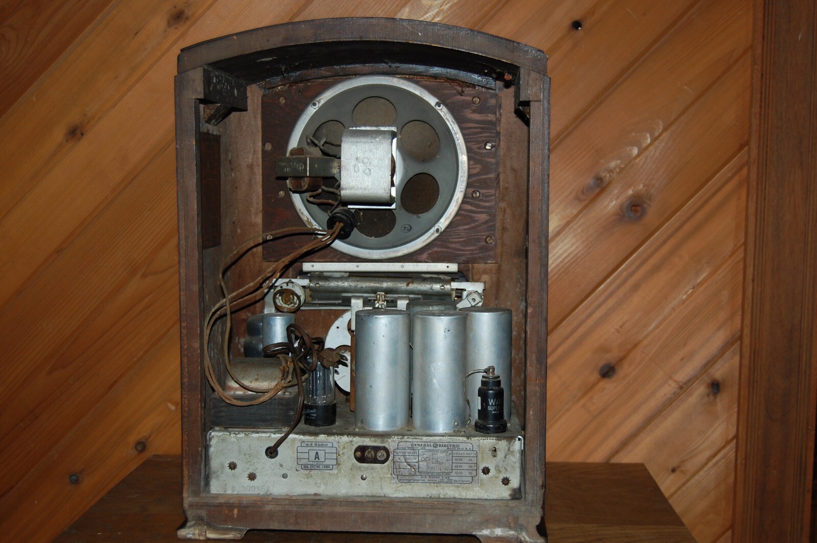 Vintage GE Tube Radio Model A64 | eBay