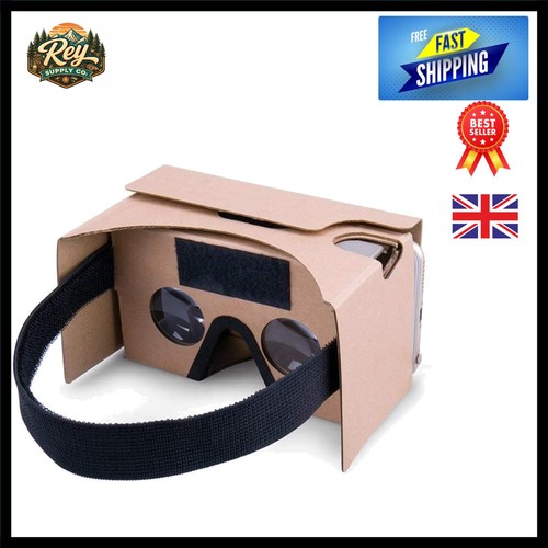 Google Cardboard VR Headset - Immersive 3D Experience for 4-6 Inch ...