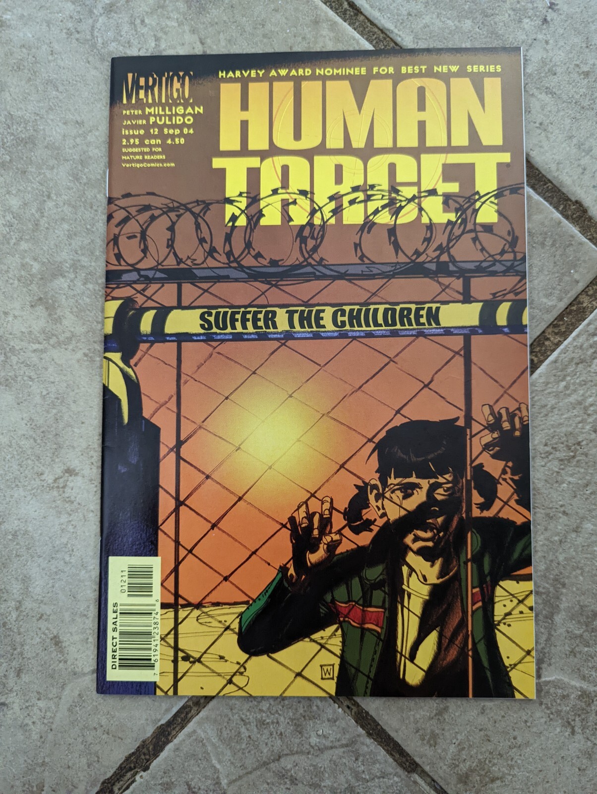 HUMAN TARGET #12 (2003 Series) DC/VERTIGO COMIC 'PETER MILLIGAN' VF/NM ...