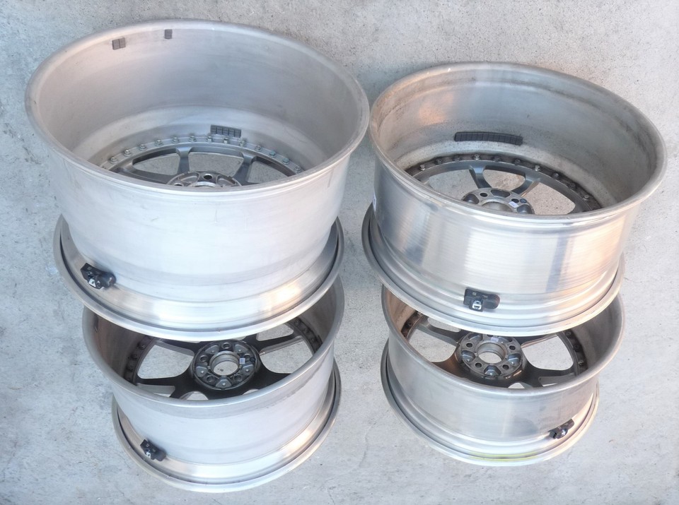HRE S101 Forged Wheels Rim Set (2) 20" S10120P and (2) 21" S10121P USA ...