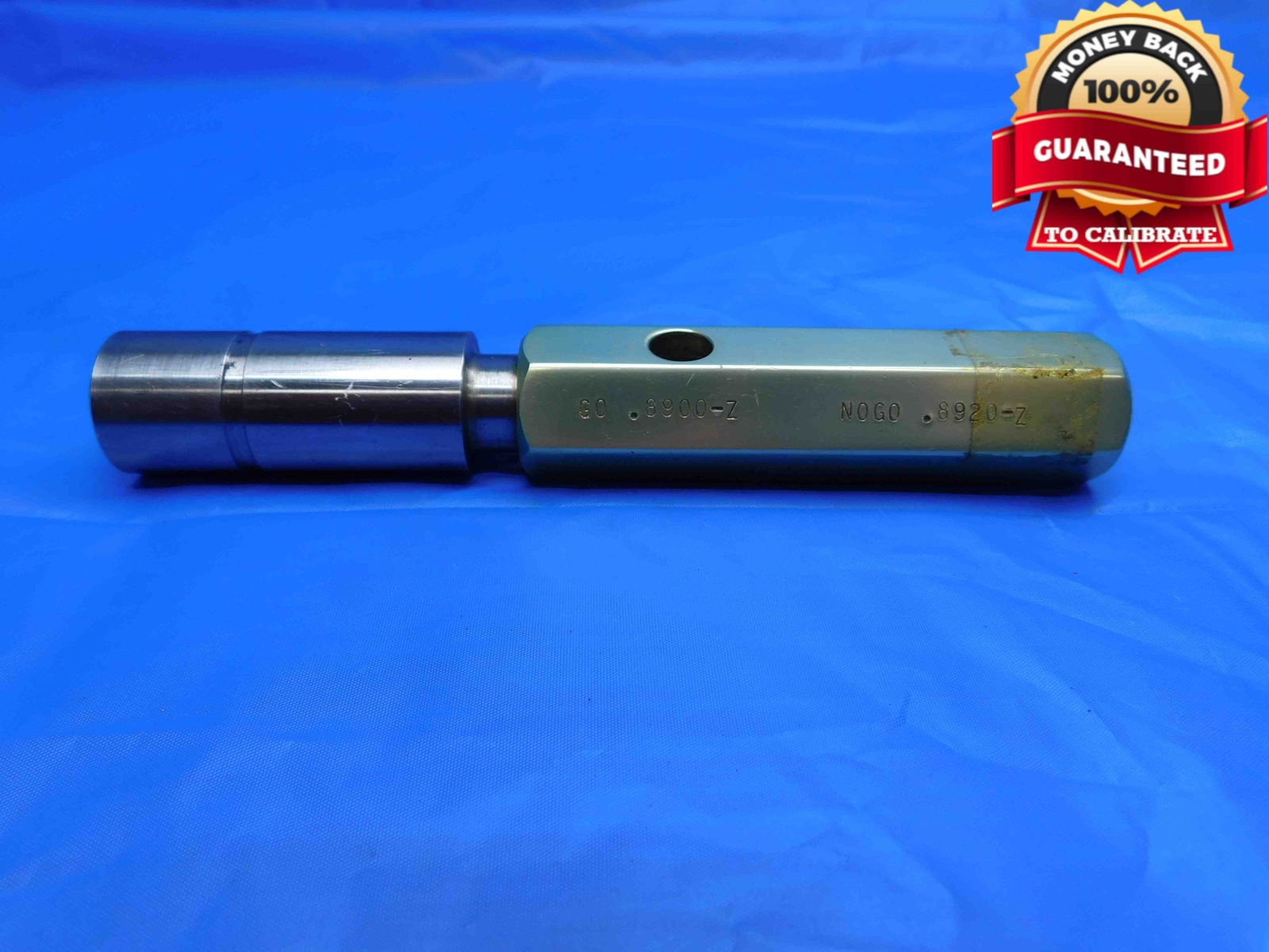 .8900 & .8920 CL Z PIN PLUG GAGE GO NO GO .8906 22.657 .890 .892 ...
