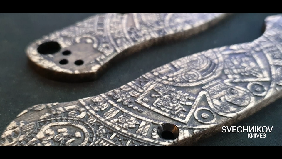 Aztec - Spyderco Para Military 2 Knife Scales | eBay