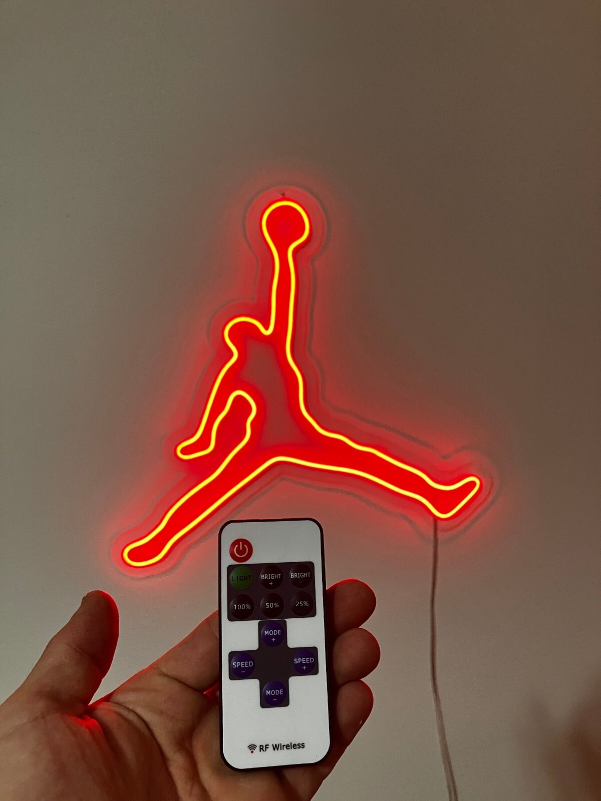 Jordan Neon Sign - LED Neon Sign, Interior Decor, Room Decor, Wall ...
