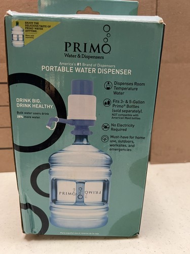 Primo Portable Water Dispenser Fits 3- &-5 Gallons Sealed New | eBay