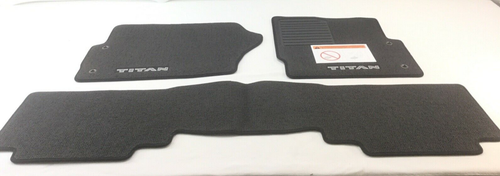 999E2-W5002 - Nissan Titan King Cab Floor Mats NEW OEM - 999E2W5002 | eBay