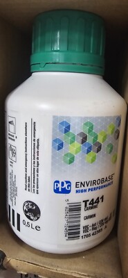 Ppg Envirobase T441 Carmine .5L | eBay