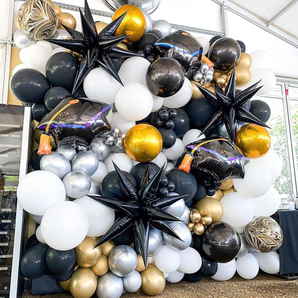 Star Burst Explosion Foil Balloons LARGE Cone Point Spike BIRTHDAY ...