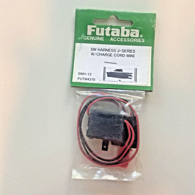 Futaba SWH-13 Standard Switch Harness J-Series w/ Charge Cord Mini | eBay