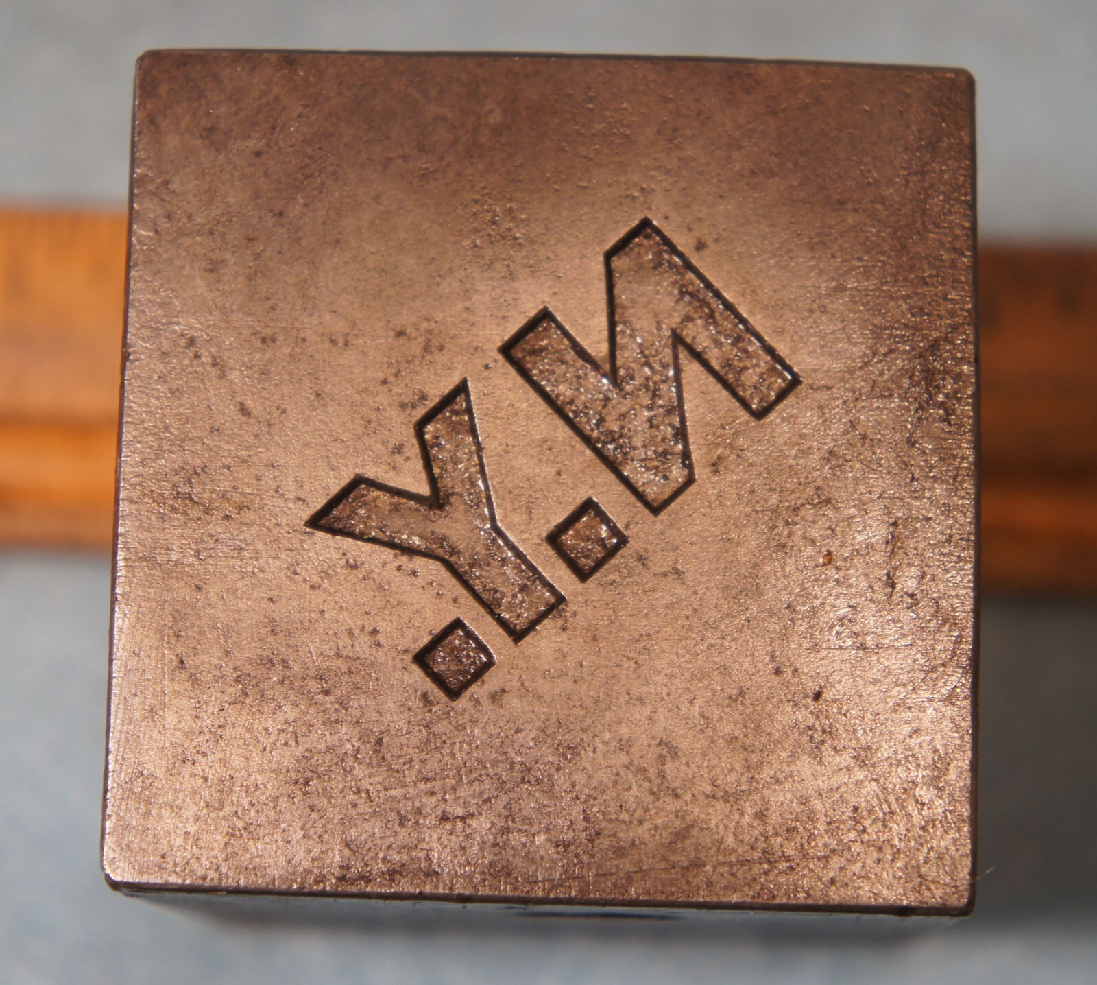 2 Antique WWI NY National Guard NY Collar Pin Insignia STEEL STAMPING ...