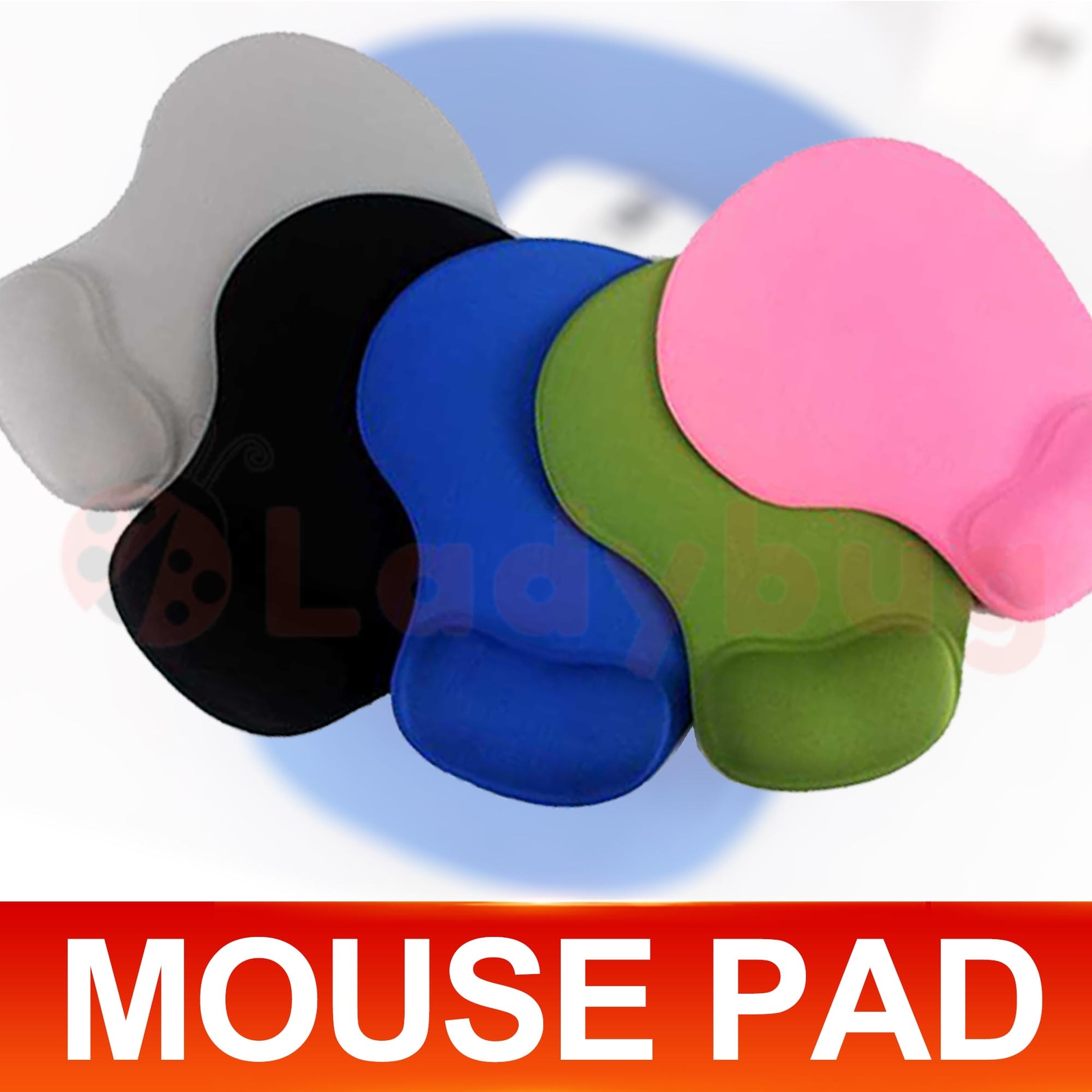 Comfort Wrist Gel Soft Rest Support Mat Mouse Mice Pad Gaming PC Laptop ...