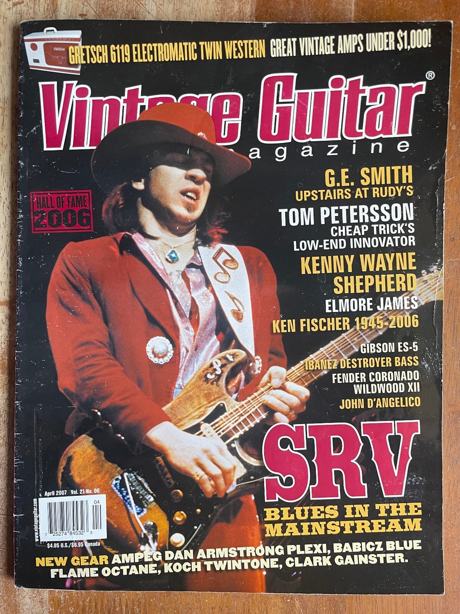 Stevie Ray Vaughan Red Guitar