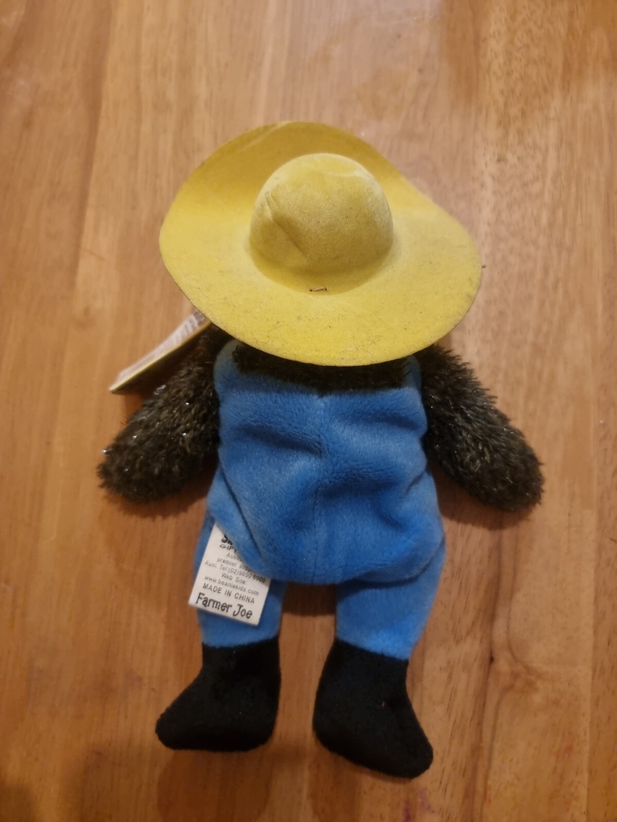 Beanie Kids Farmer Joe The Bear | eBay Australia