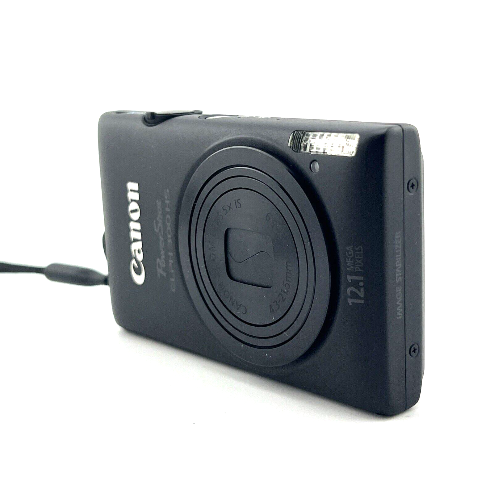 Canon PowerShot ELPH 300 HS / IXUS 220 HS 12.1MP Digital Camera - Black ...