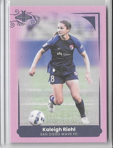 Kaleigh Riehl San Diego Wave 2022 Parkside PARAMOUNT NWSL #/225 PINK ...