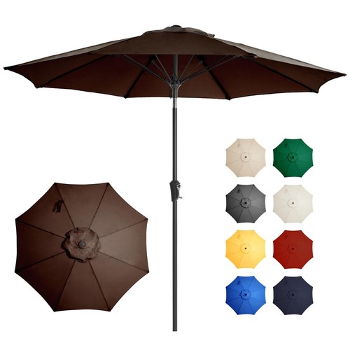 Ayge 9FT Large Outdoor Patio Umbrella Market Table Umbrella-UV ...