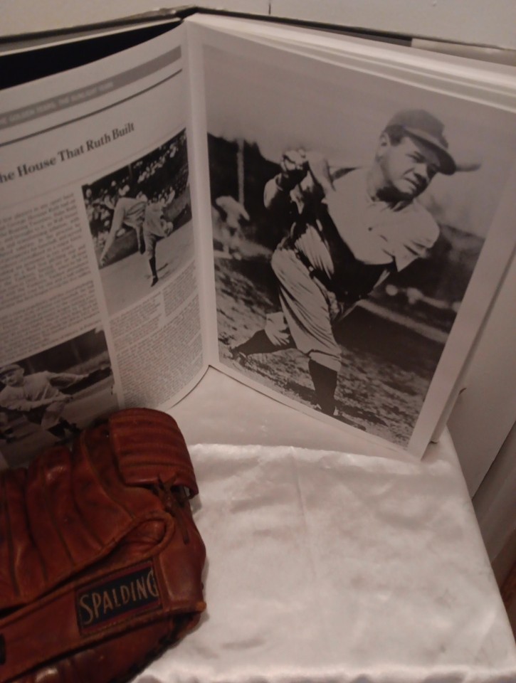 1940 Baseball Glove And Baseball History Book | eBay