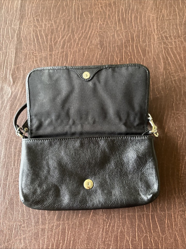 Coach Outlet Small Black Purse | eBay