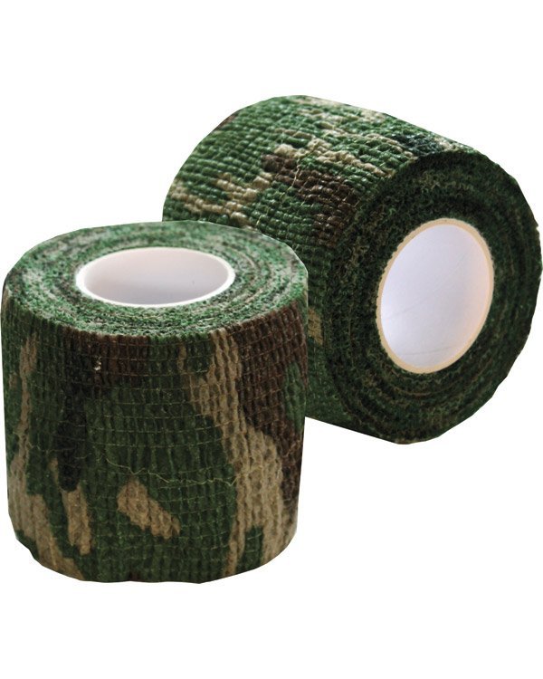 STEALTH TAPE WRAP MULTI CAMO MTP MULTICAM DESERT FOREST DPM RIFLE ...
