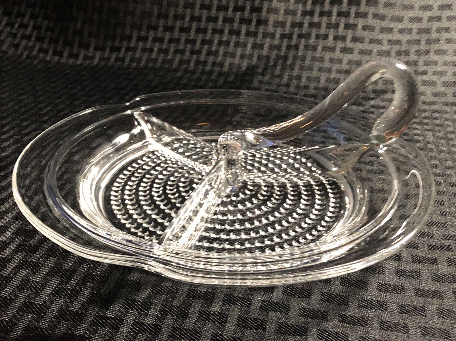 Duncan & Miller Tear Drop Divided 3 Part Crystal Relish Dish 8 1/4 ...