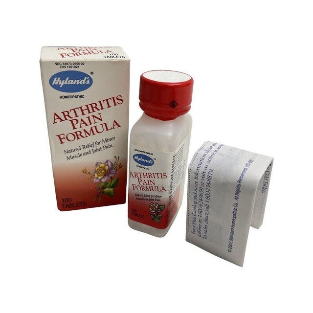 Arthritis Pain Formula by Hylands - 100 Tablets for sale online | eBay