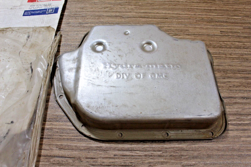 1964-1992 GM NOS TH400 Turbo 400 Transmission Oil Pan | Steel | Stock ...