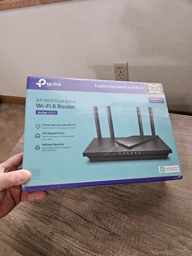 TP-Link AX1800 WiFi 6 Router V4 (Archer AX21) – Dual Band Wireless ...
