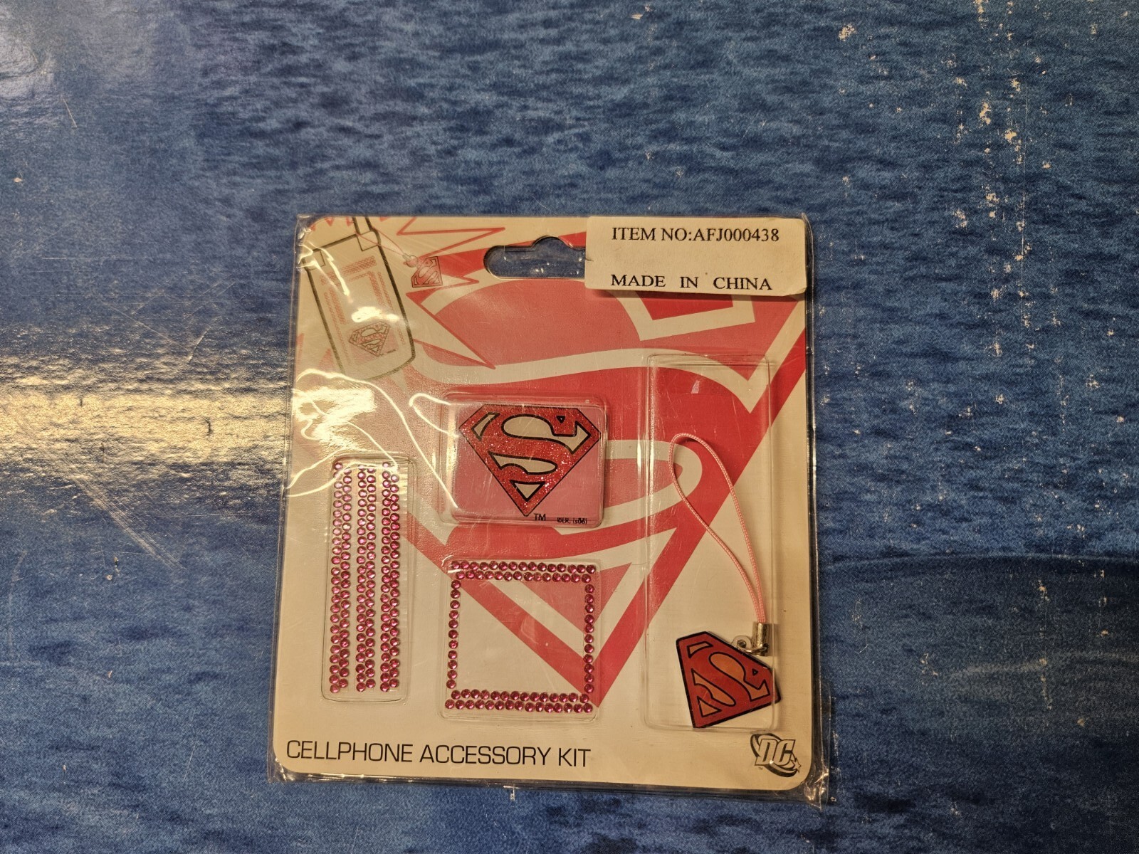 Marvel DC Comics Pink Superman Pendant Charm laptop Cell phone ...