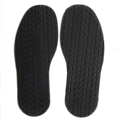 1 Pair Rubber Stick on Soles Heal Anti-Slip Wearable Grip Shoes Repair ...