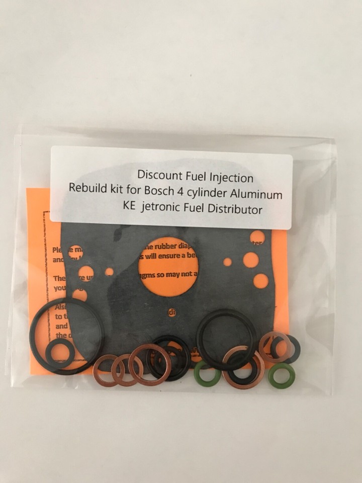 Rebuild Kit 4 cylinder Bosch KE Fuel Distributor Mercedes Audi VW Ford ...