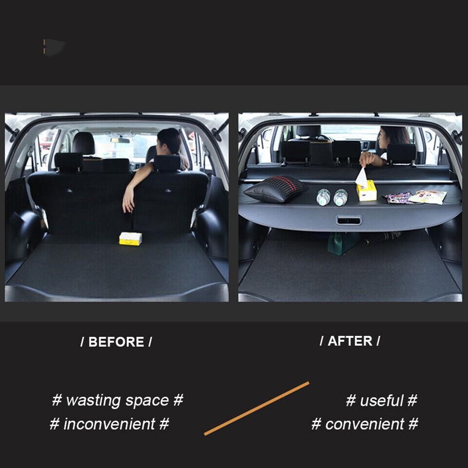 For Land Rover Discovery 2017-2023 Rear Cargo Security Trunk Cover ...