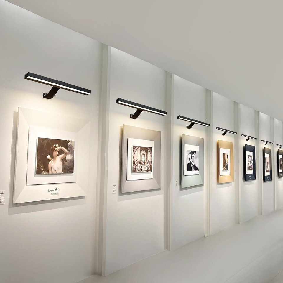 Wireless Picture Light Painting Light for Art Rechargeable Dimmable ...