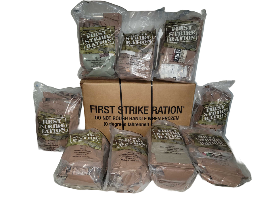 New CASE FIRST STRIKE RATIONS [2026 Inspection FSRs] - 9 [24hr] FSR ...