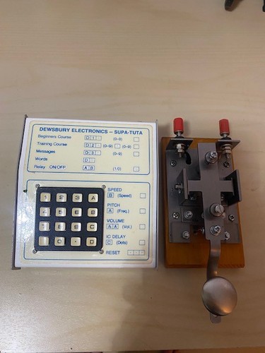Morse Code Tutor With Morse Key | eBay UK