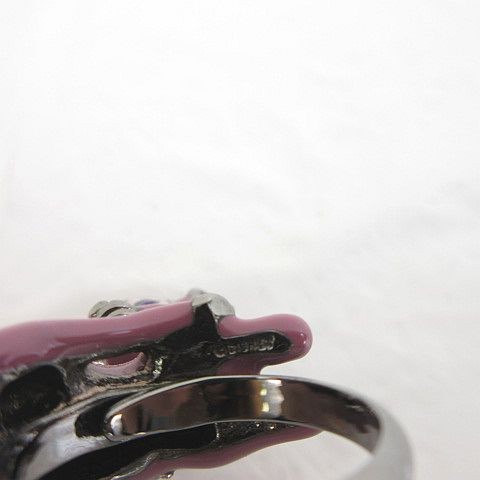 Anna Sui Disney Bambi Fawn Enamel Ring Swarovski Crystals Ladies | eBay