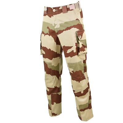 Genuine French army pants Feline T4 S2 combat Desert camo France ...