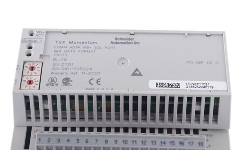 SCHNEIDER TSX MOMENTUM 170ADI35000 170NEF11021 170 NEF 110 21 | eBay