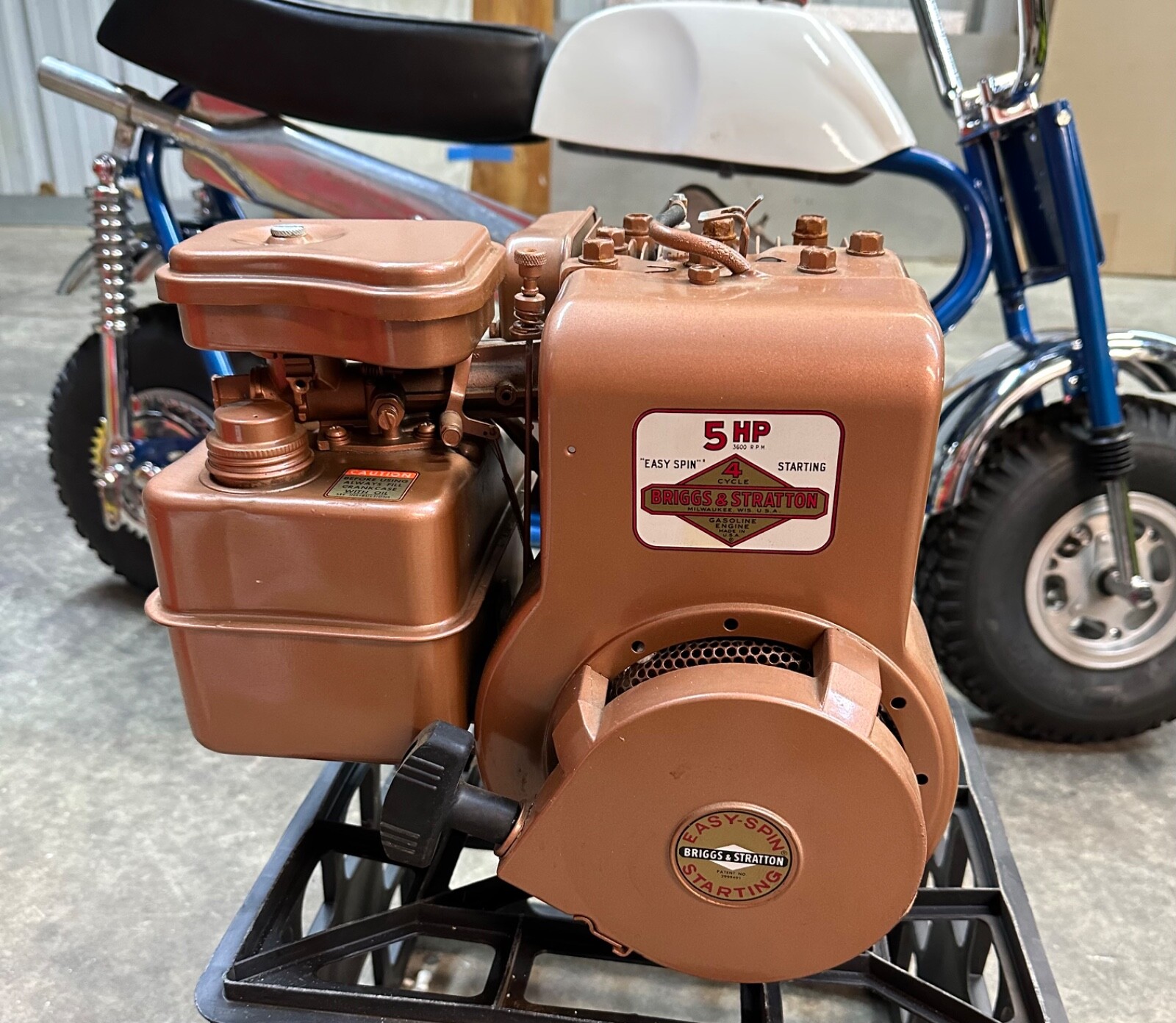 VINTAGE BRIGGS & STRATTON 5HP NEW OLD STOCK ENGINE | eBay